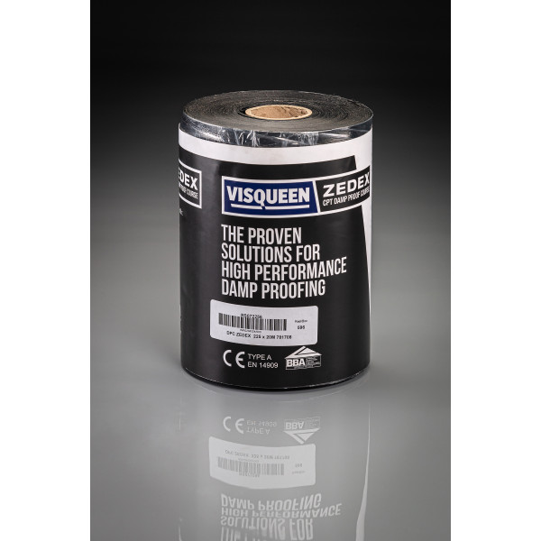 Visqueen RS072253 CPT High Performance Zedex DPC 150mm x 20m Black