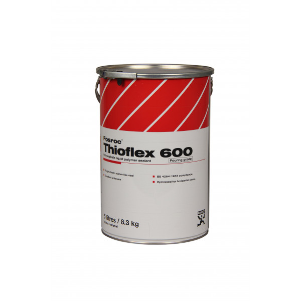 Fosroc 2487060 Thioflex 600 Pouring Grade 5ltr Grey