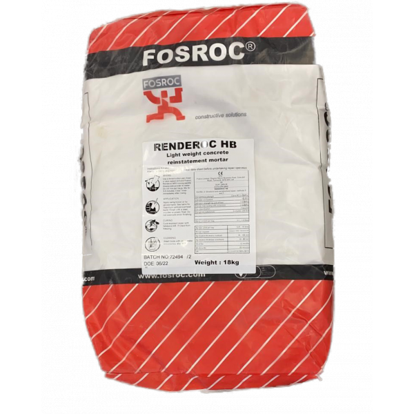 FOSROC 2198000 Renderoc HB 18kg